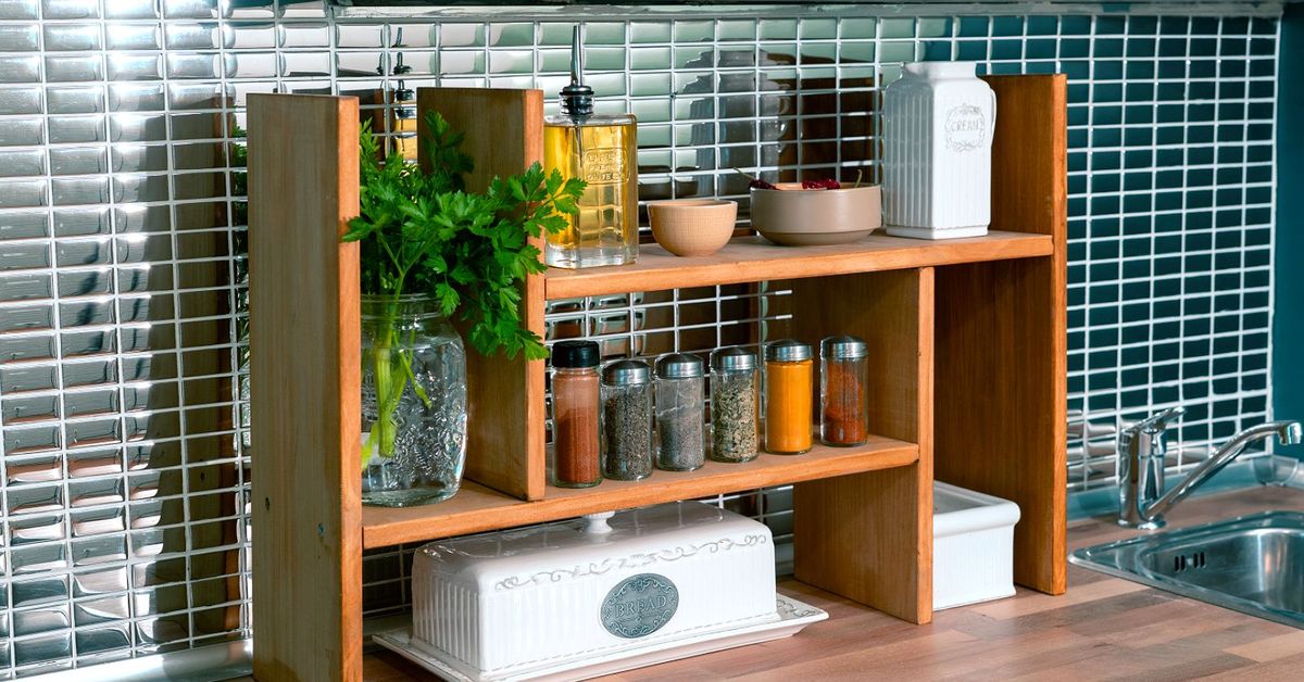 Organizador extensible de cocina DIY ¡Fácil, bonito y barato!