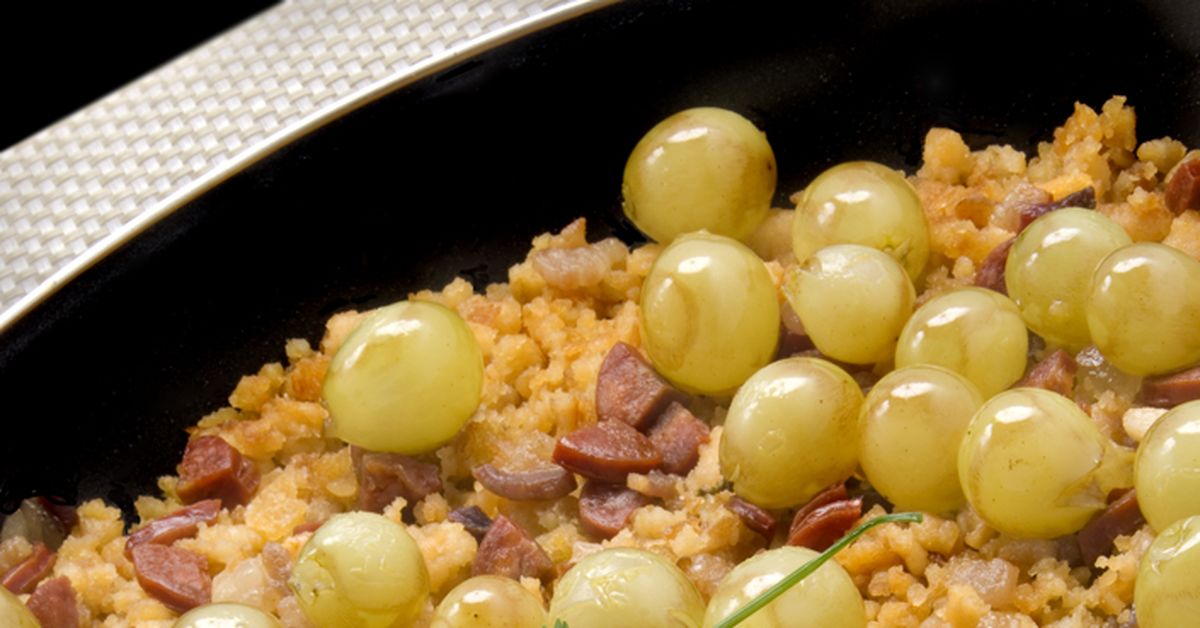 Migas con uvas de Karlos Arguiñano