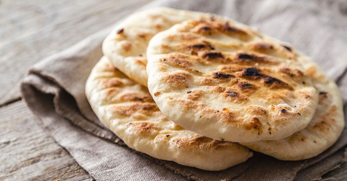 Pan de pita casero, receta original ¡paso a paso! Muy fácil