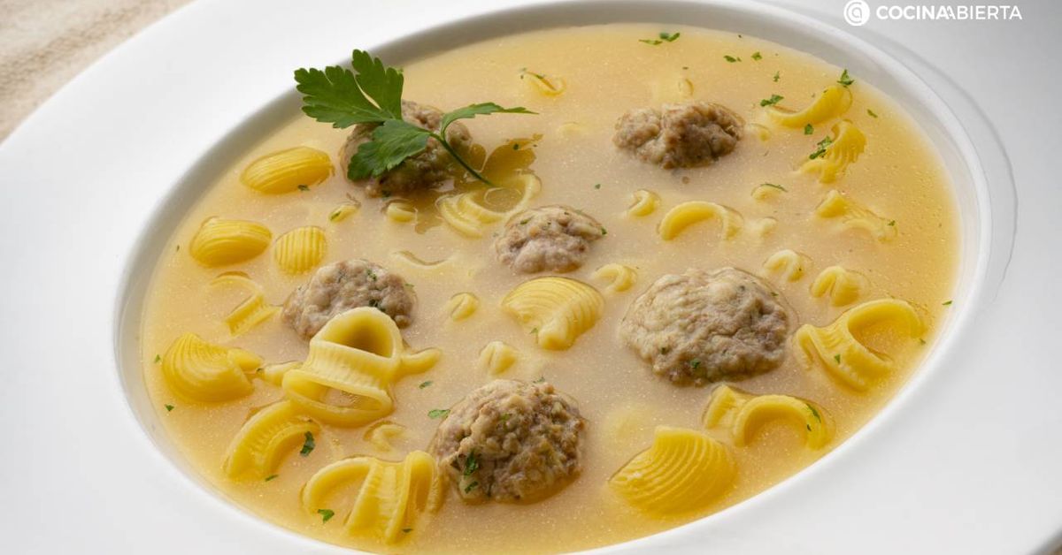 Cómo hacer sopa de galets, la receta tradicional catalana de Karlos ...