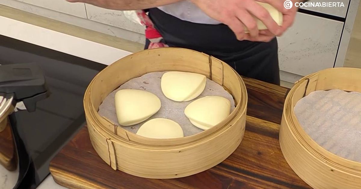 Aprende a hacer un pan bao con la receta de Joseba Arguiñano