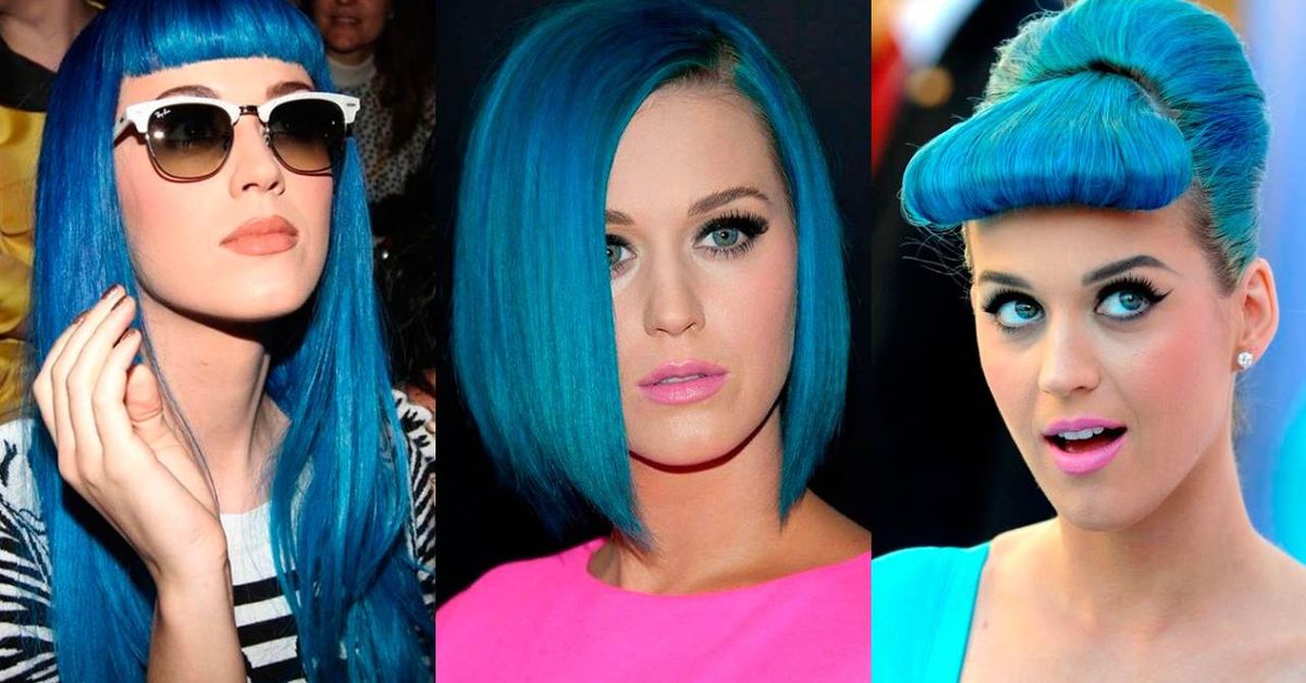 Cómo conseguir un color de cabello azul