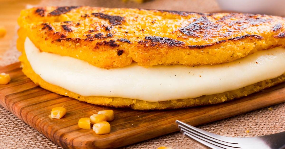 Receta original de cachapas venezolanas, fácil de hacer